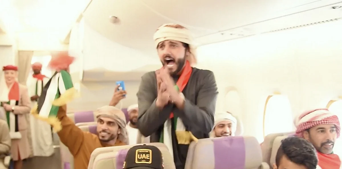 Video: Emirates flies UAE fans on special A380 flight to Kuwait for ...