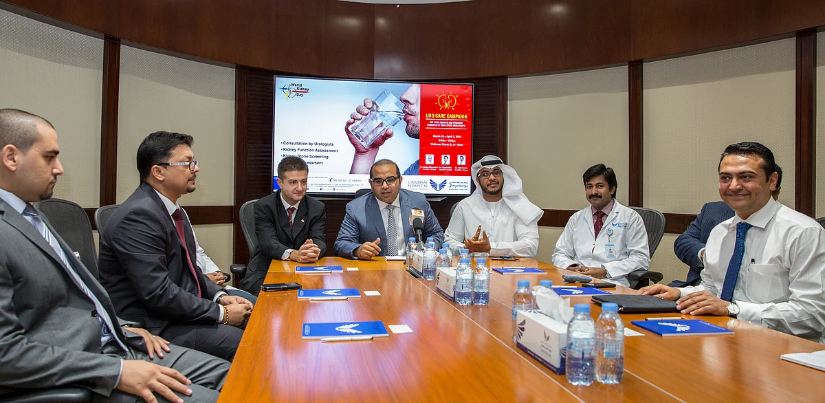 Universal Hospital launches 'Uro Care Campaign' in Abu Dhabi | Khaleej ...