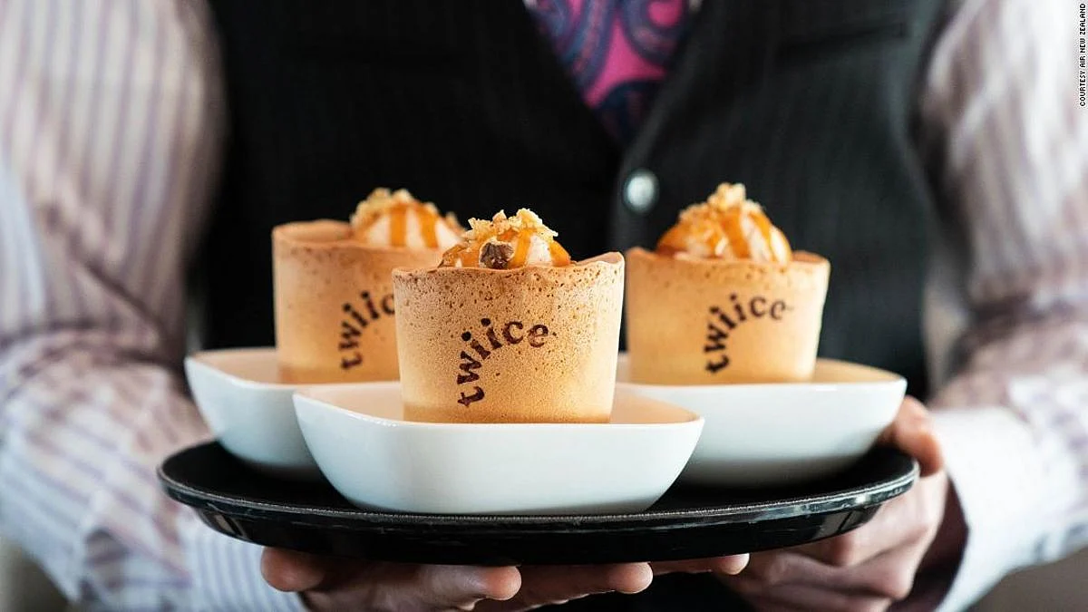 Airline serves edible tea cups on flights | Khaleej Times