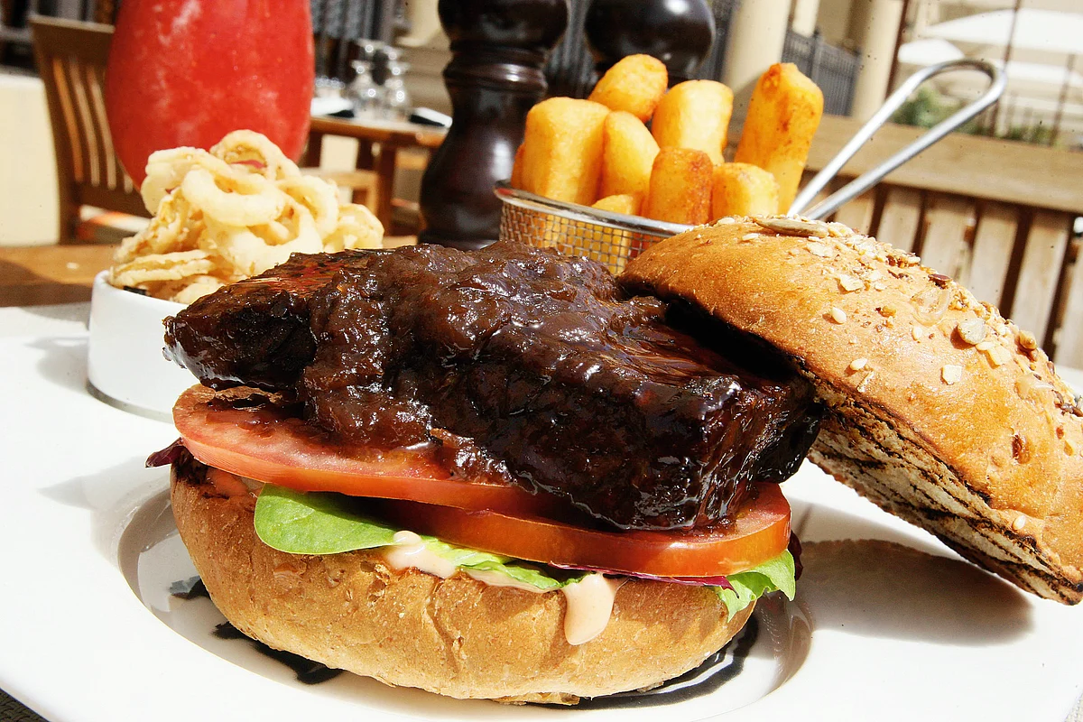 Beef rib meat burger | Khaleej Times
