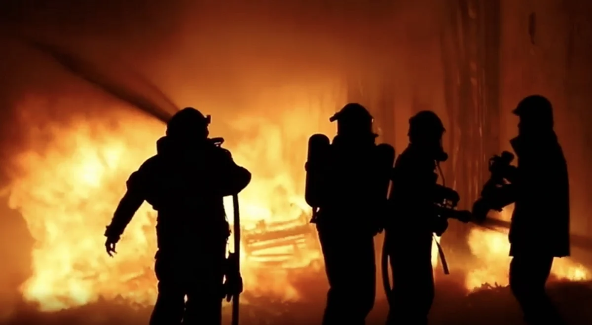 UAE: Fire in Abu Dhabi Industrial Area brought under control | Khaleej ...