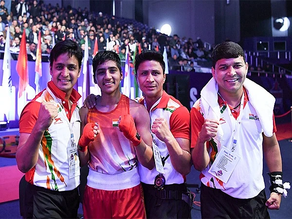 Olympic-bound Preeti shines as seven Indian boxers clinch gold medals ...