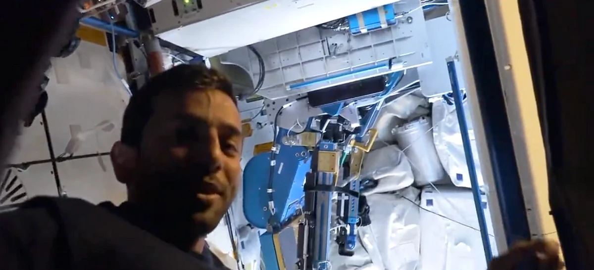 Watch: UAE astronaut Sultan AlNeyadi floats around ISS, shares stunning ...