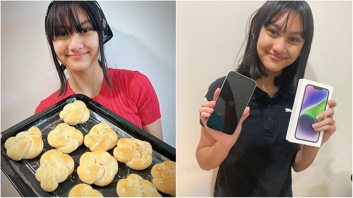 Dubai: 12-yr-old girl buys iPhone 14 after selling home-made bread in school for Dh10 | Khaleej ...