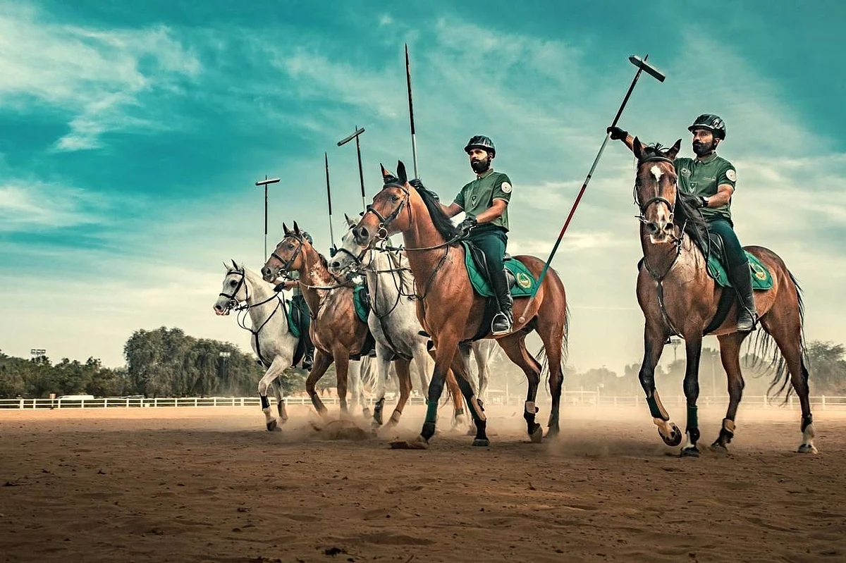 Dubai Police unveils UAE's first 'Tent Pegging' police team | Khaleej Times