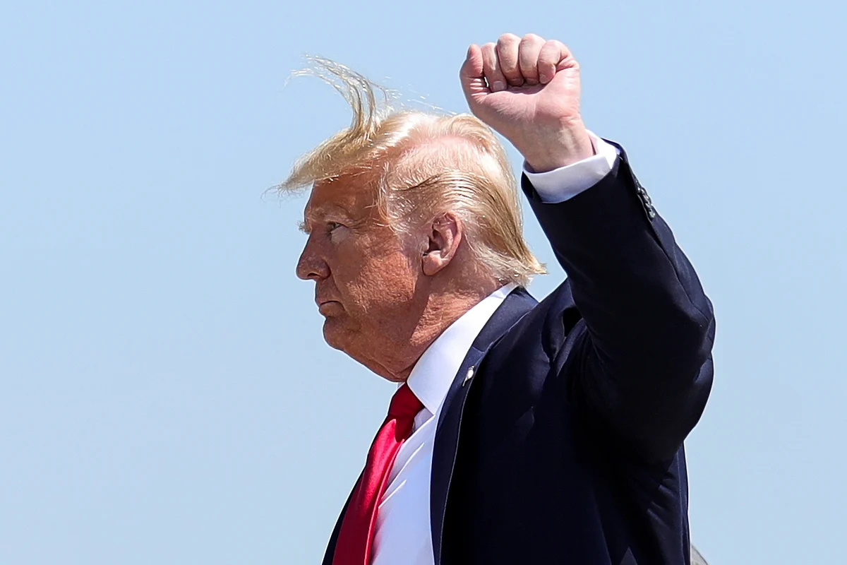 Trump: good jobs data means a 'great day' for George Floyd