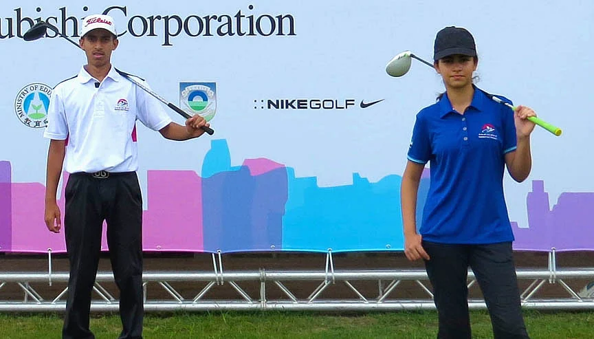 UAE golfers Mohamed, Reema all set for Asian Games challenge | Khaleej ...