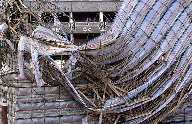 Several workers 'trapped' in collapsed Dubai building | Khaleej Times