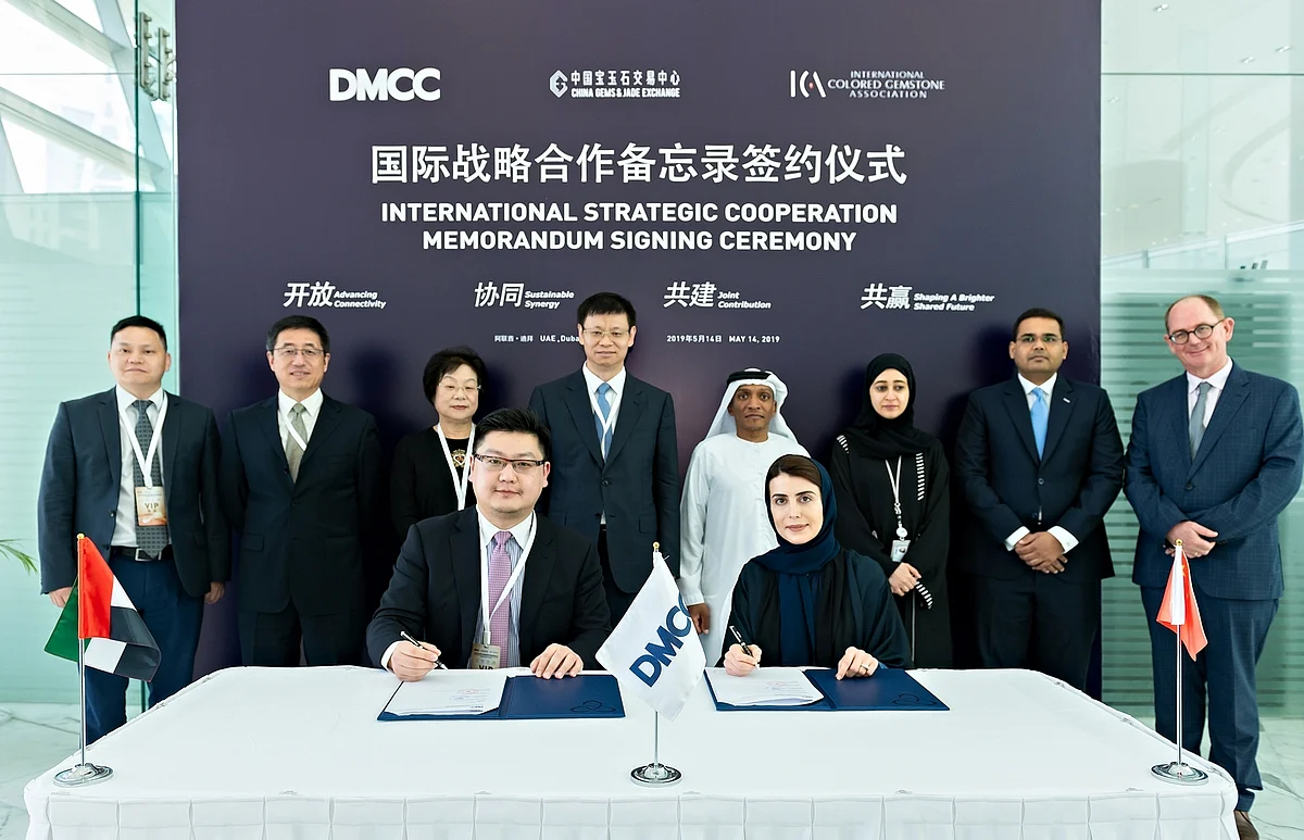 DMCC signs MoU with China Gems and Jade Exchange | Khaleej Times