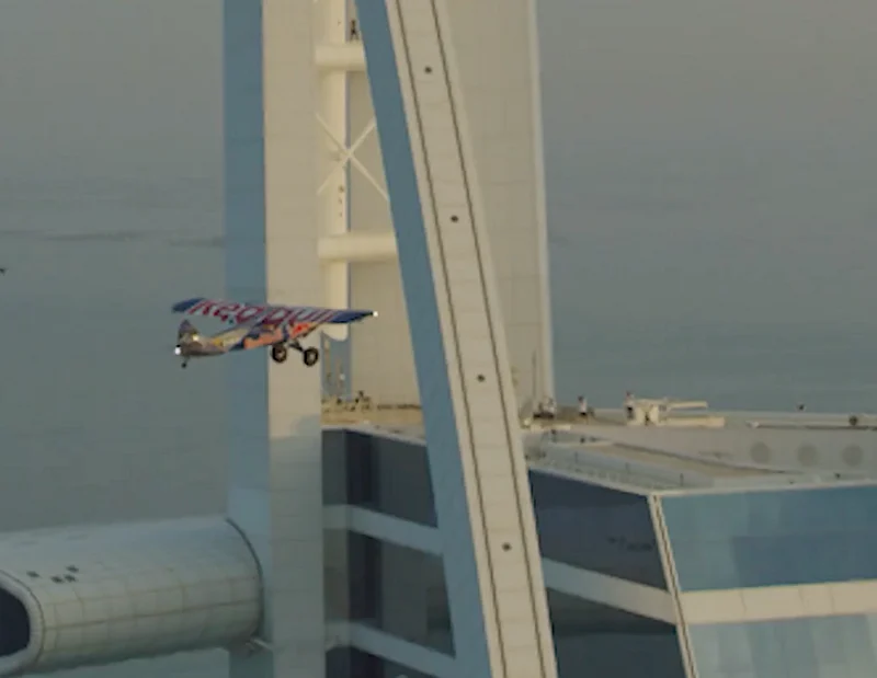 Watch: World's shortest runway? Pilot lands plane on Dubai's Burj Al ...