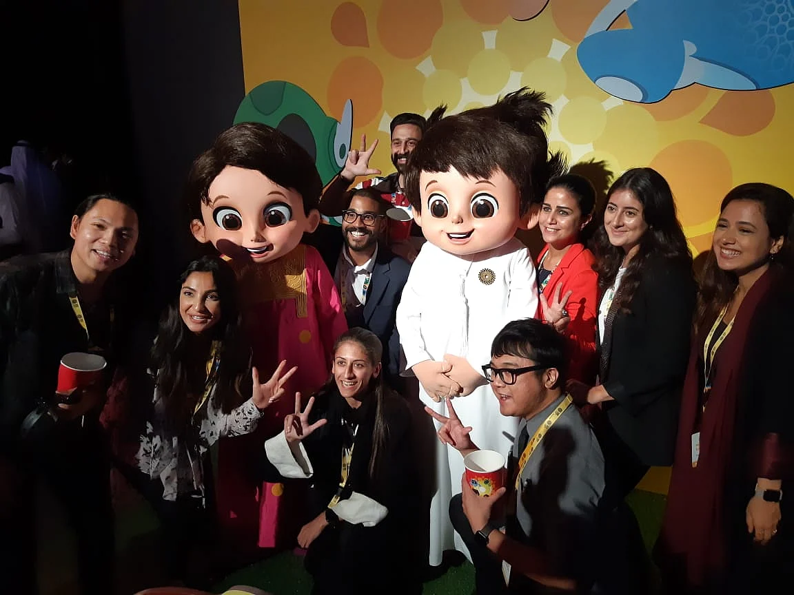 Expo 2020 Dubai's mascots ready to save the world