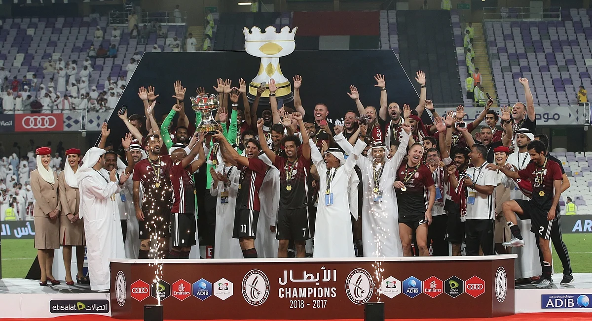 Nine-man Al Wahda beat Al Wasl to clinch Arabian Gulf Cup crown ...