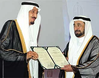 Shaikh Sultan honoured in Saudi Arabia | Khaleej Times