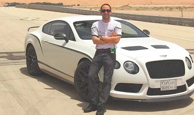 Jamie Morrow: Bentley's 'professional driver' | Khaleej Times