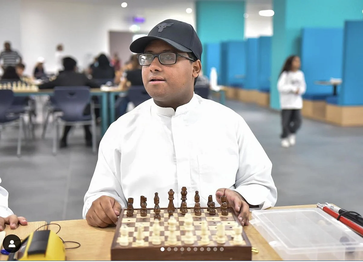 UAE: Meet the blind chess player who 'plays in his mind', aims to compete at global stage ...