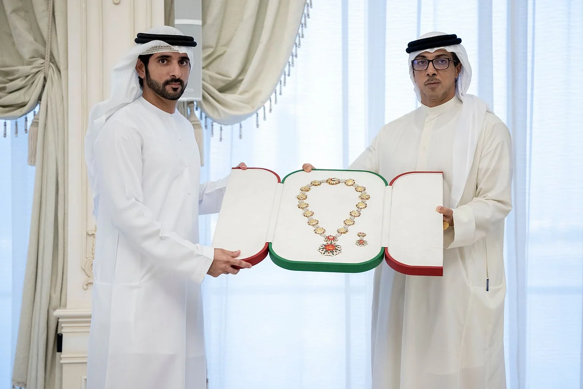 Watch: Sheikh Hamdan receives prestigious UAE award for humanitarian ...