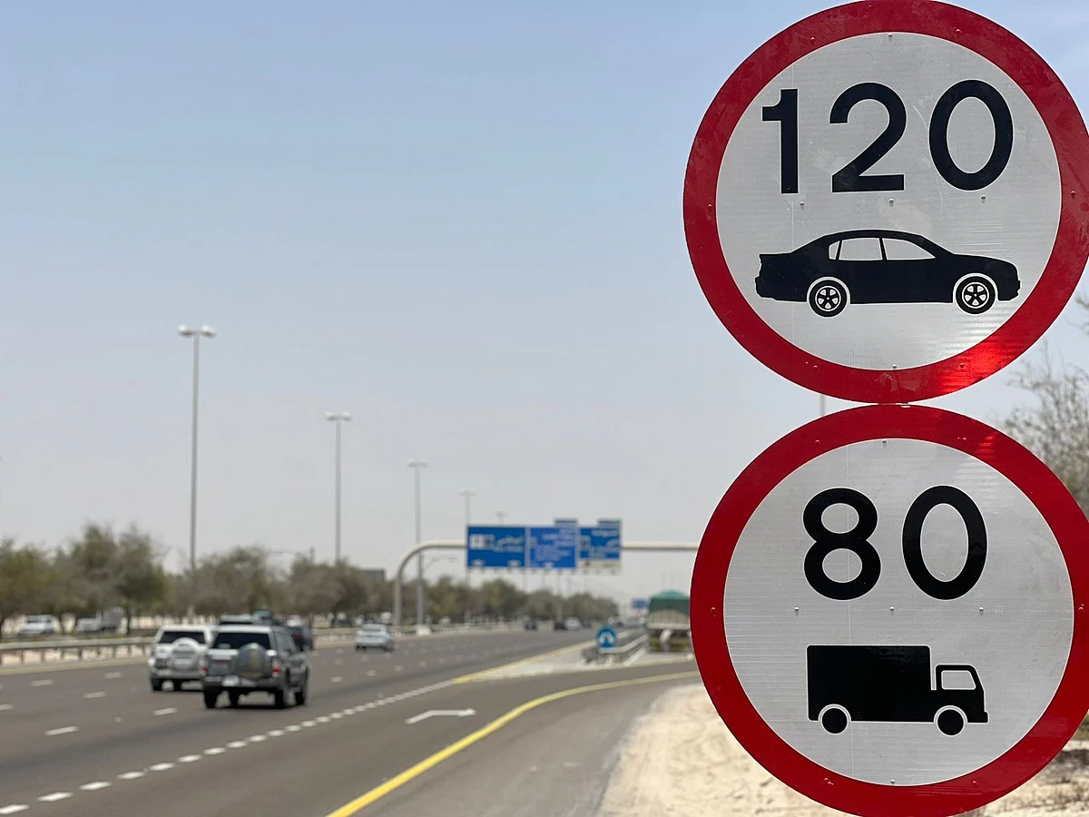 UAE: New speed limit announced for key road in Abu Dhabi; change takes ...