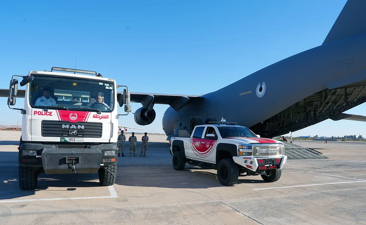 Look: 5 UAE relief planes arrive in Libya as part of air bridge ...