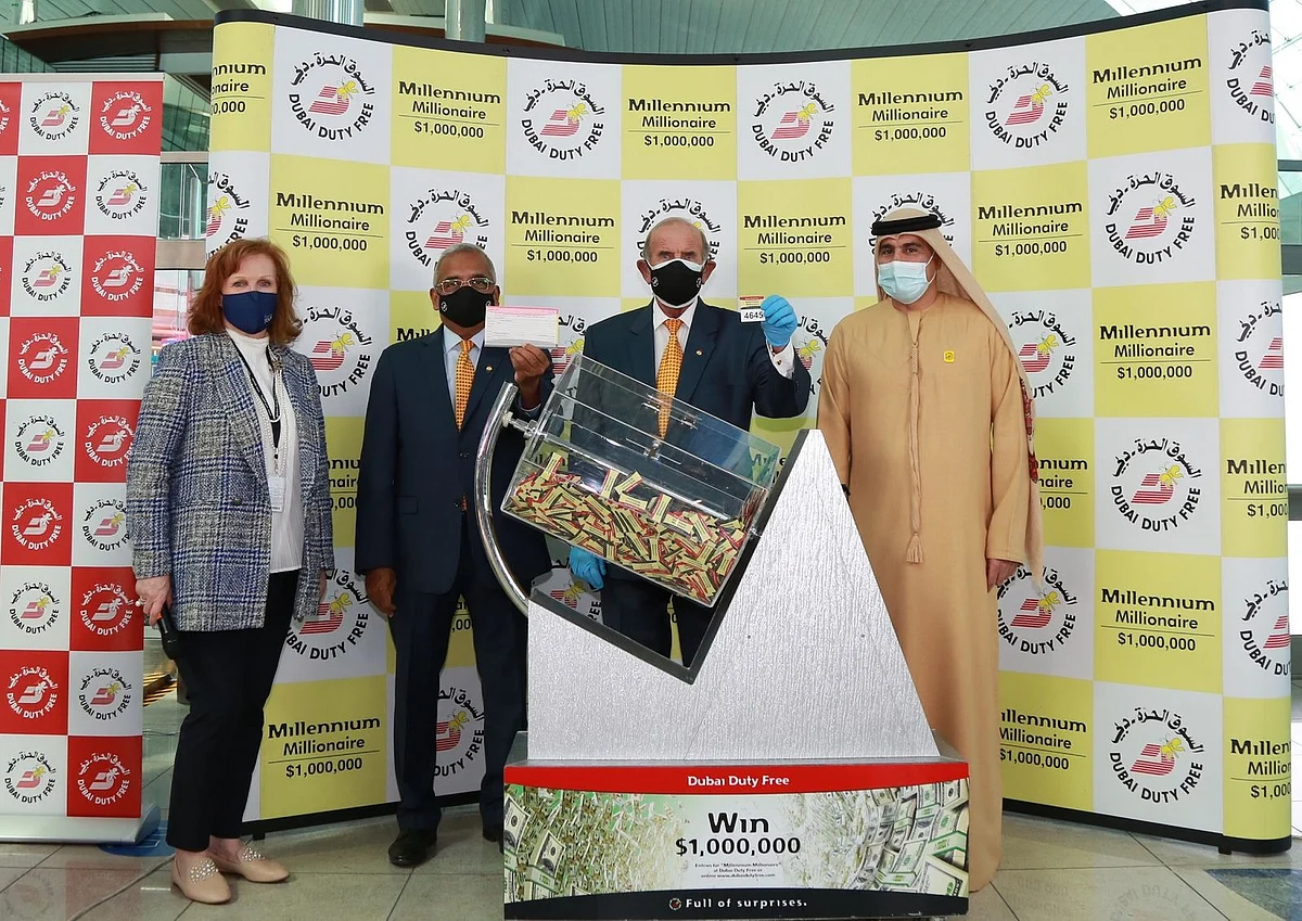 Indian expat wins $1 million at Dubai Duty Free raffle | Khaleej Times