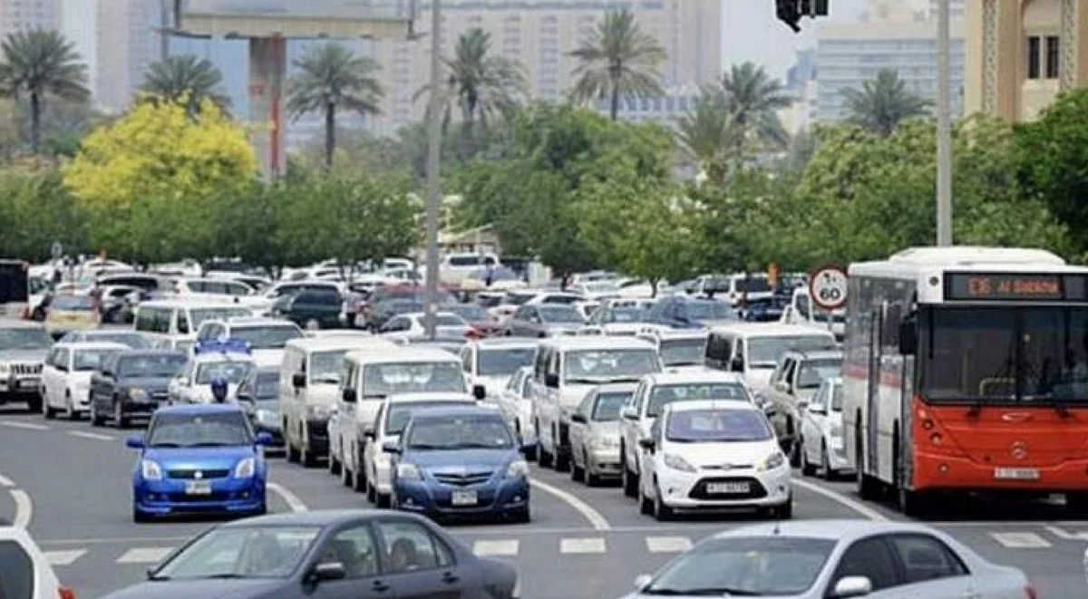 UAE traffic: Heavy congestion on these Dubai-Sharjah roads | Khaleej Times