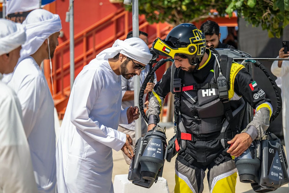 Video: Meet UAE’s own Ironman who soars around the world in his jet ...