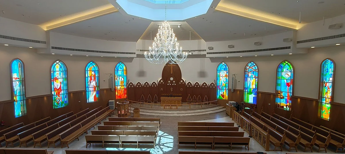 Photos: First look inside UAE's new Dh11-million CSI church | Khaleej Times