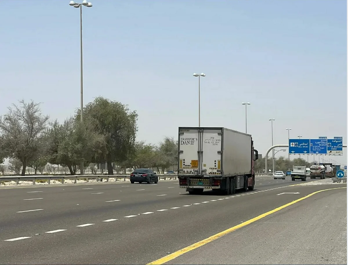 UAE: Temporary ban on some vehicles in Abu Dhabi on February 13 ...