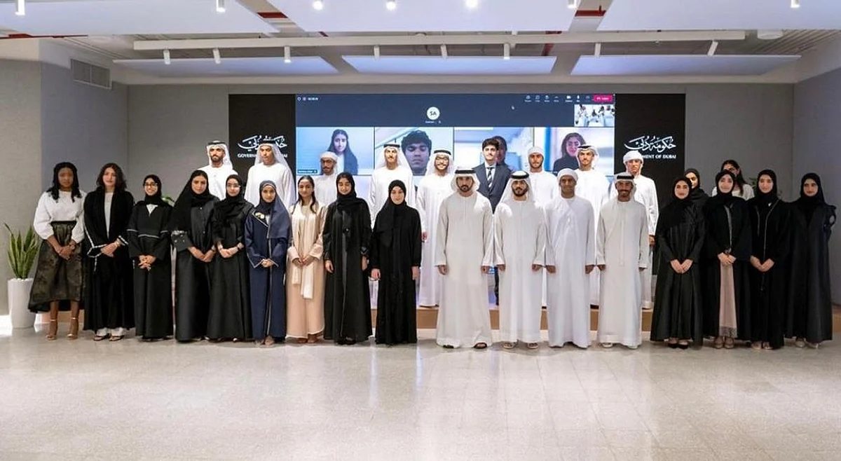 'Sheikh Hamdan is so friendly': Top students talk of meeting with Dubai ...