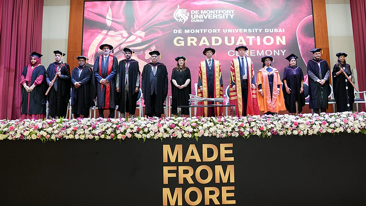 Dazzling moments unfold as DMU Dubai celebrates graduation triumph in ...