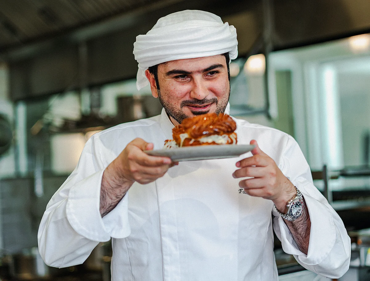 Emirati Chef Faisal Alharmoodi showcased in Abu Dhabi