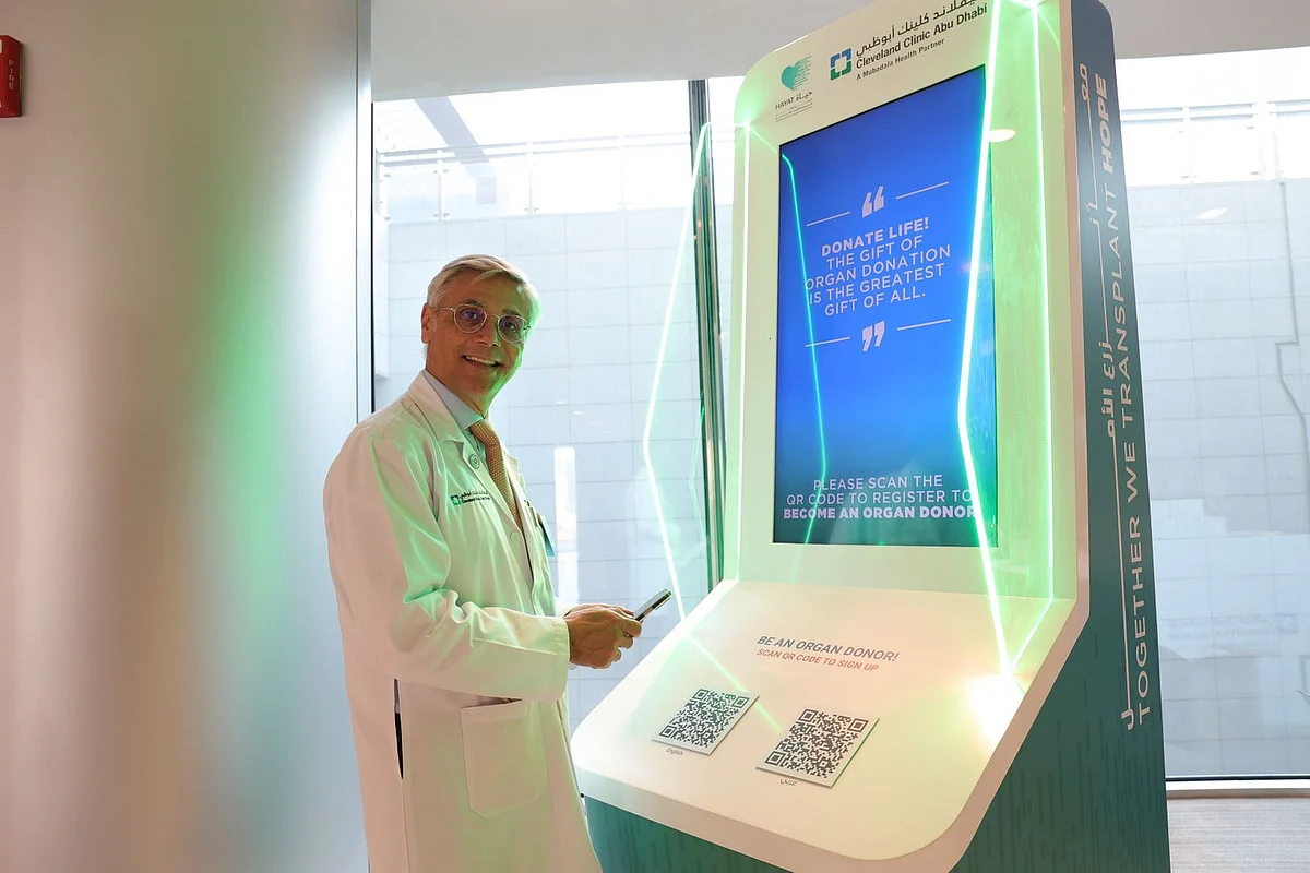 Abu Dhabi: Now, sign up as organ donor by scanning QR code at hospital ...