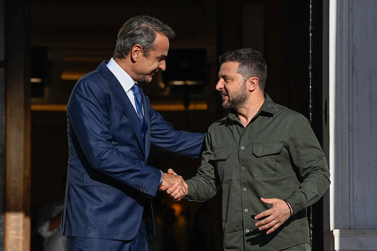Zelensky in Athens to meet EU, Balkan leaders: Greek officials ...