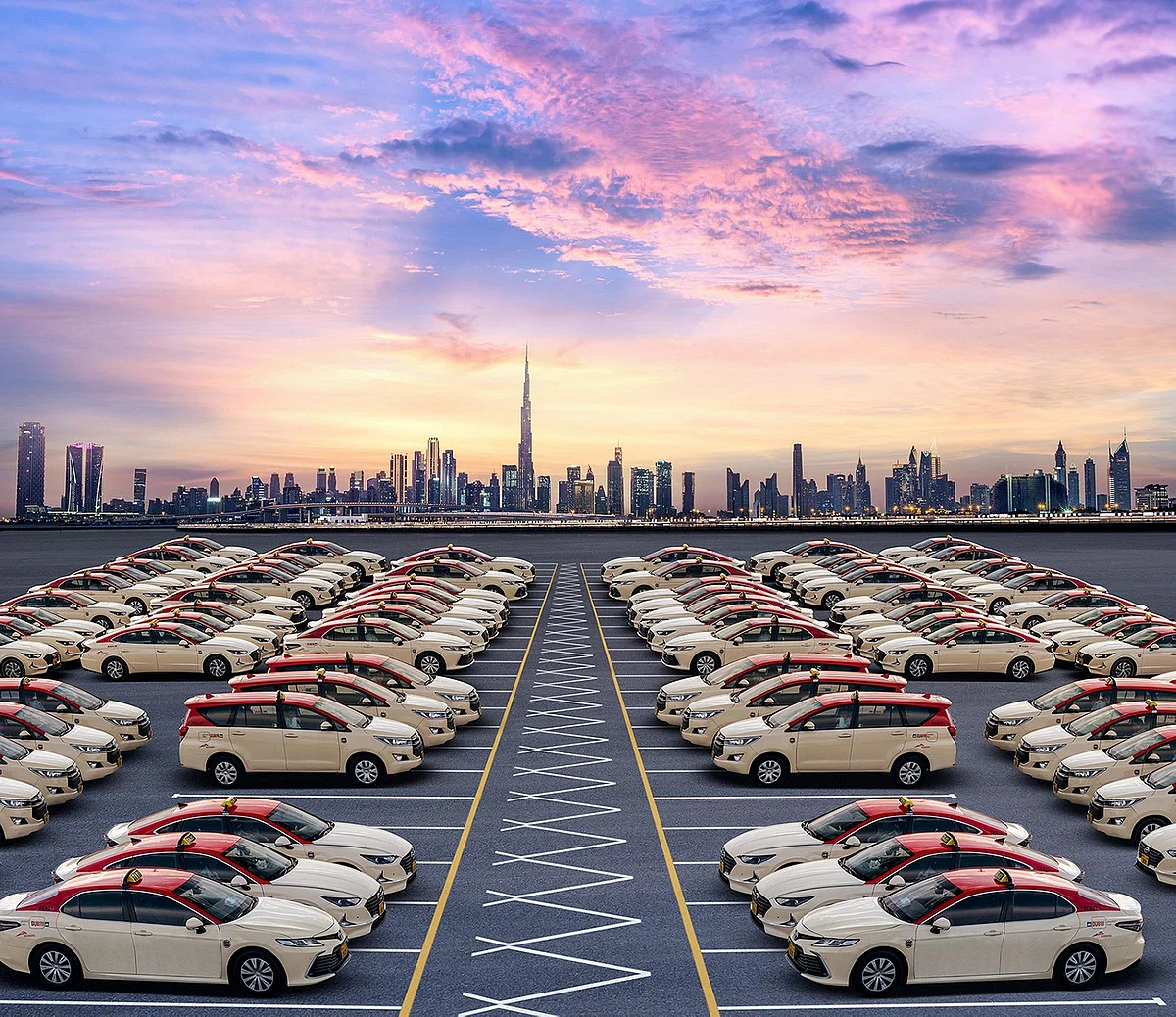 Dubai: Number of taxis doubled at DXB; 350 new environment-friendly ...