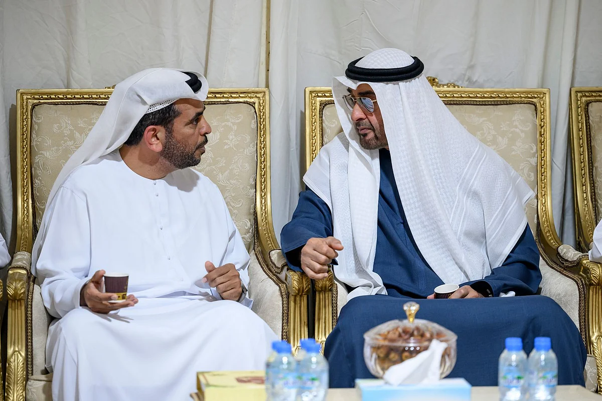 Watch: UAE President offers condolences on the passing of Obaid Ali Al ...