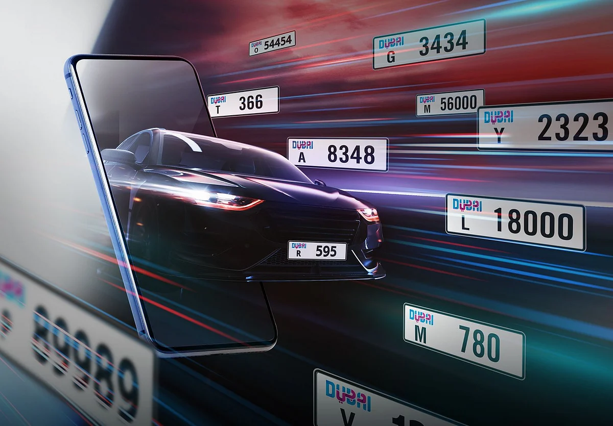 Dubai: RTA announces auction of nearly 400 premium licence plates ...