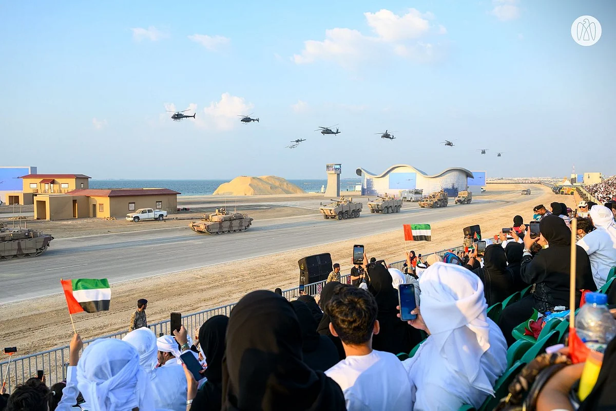 Watch: UAE armed forces demonstrate military might in special parade ...