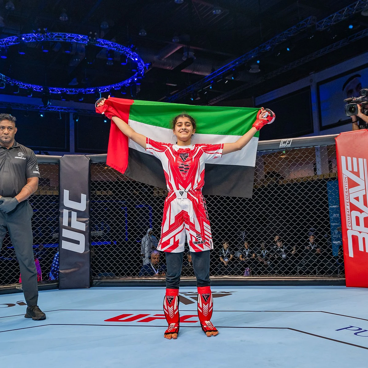 UAE's Ghala Al Hammadi defends gold medal at IMMAF Youth World ...