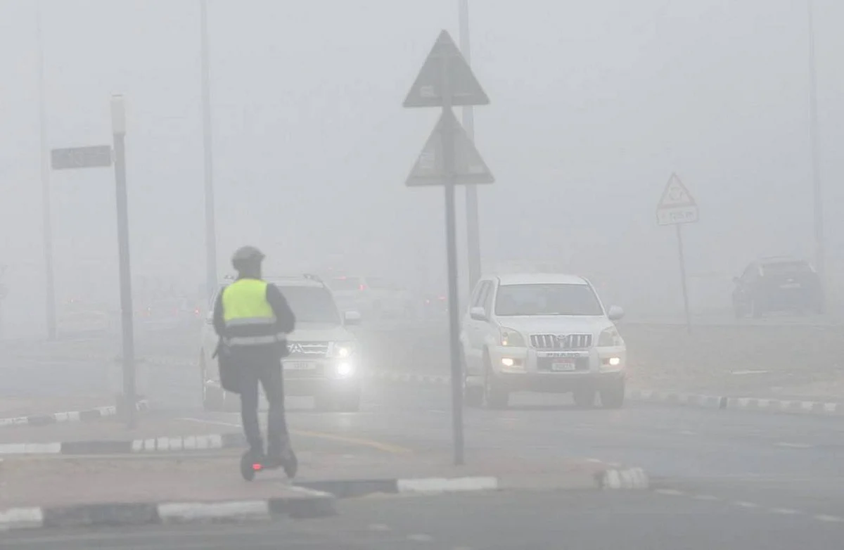 UAE weather: Red alert issued for fog, drop in visibility