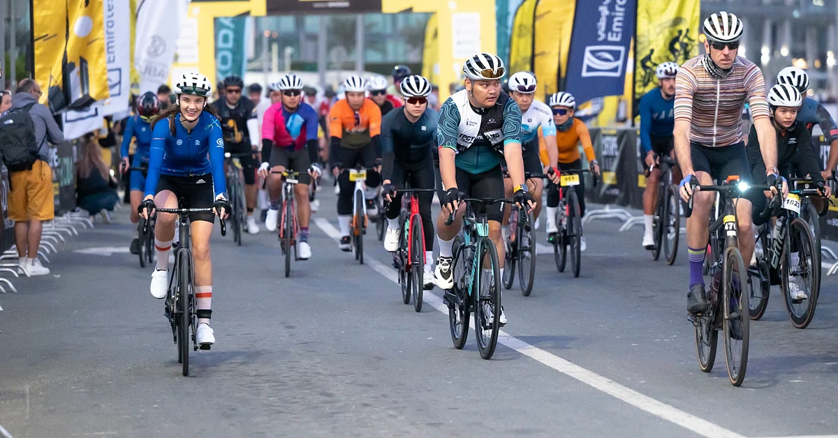 UAE resident Ibrahiem Alrefai wins L'Étape Dubai by Tour de France ...