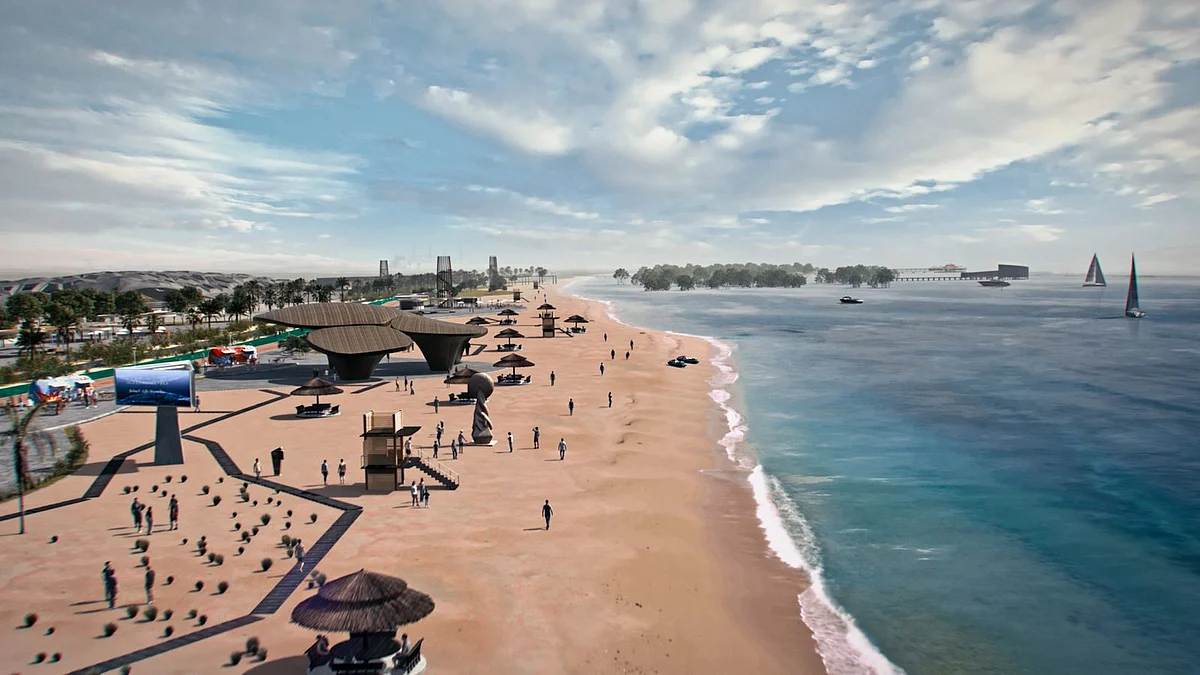 Dubai: Sheikh Hamdan unveils Jebel Ali open beach project with diving ...
