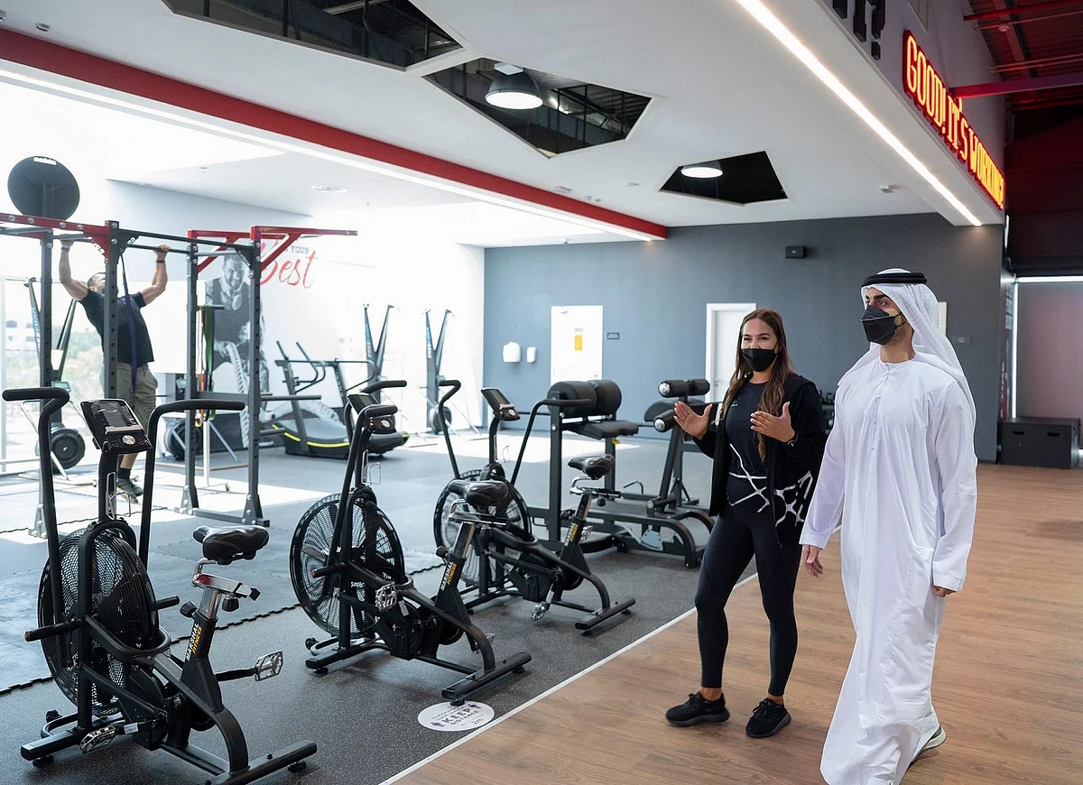 Photos: Abu Dhabi’s largest fitness centre opens | Khaleej Times