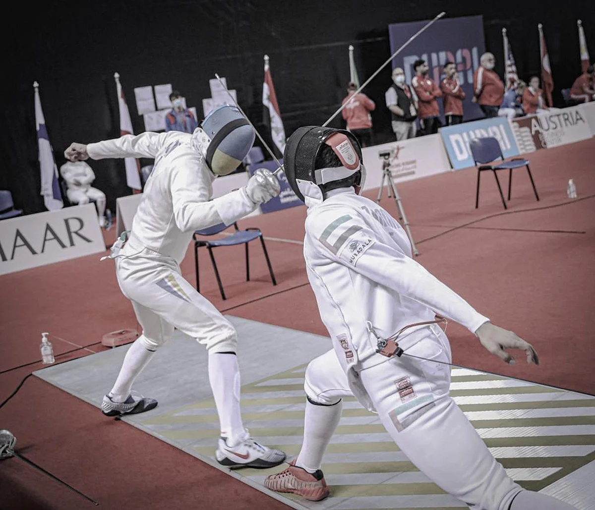 Emirati fencing champion hopes to represent UAE at the Olympics some ...