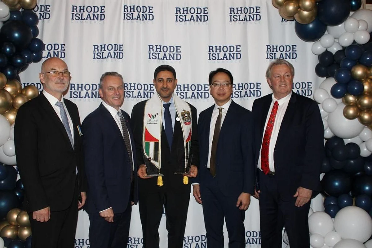 Emirati entrepreneur Dr Khalifa Saif Almuheirbi triumphs with 'Best Man in Real Estate' Award at ...