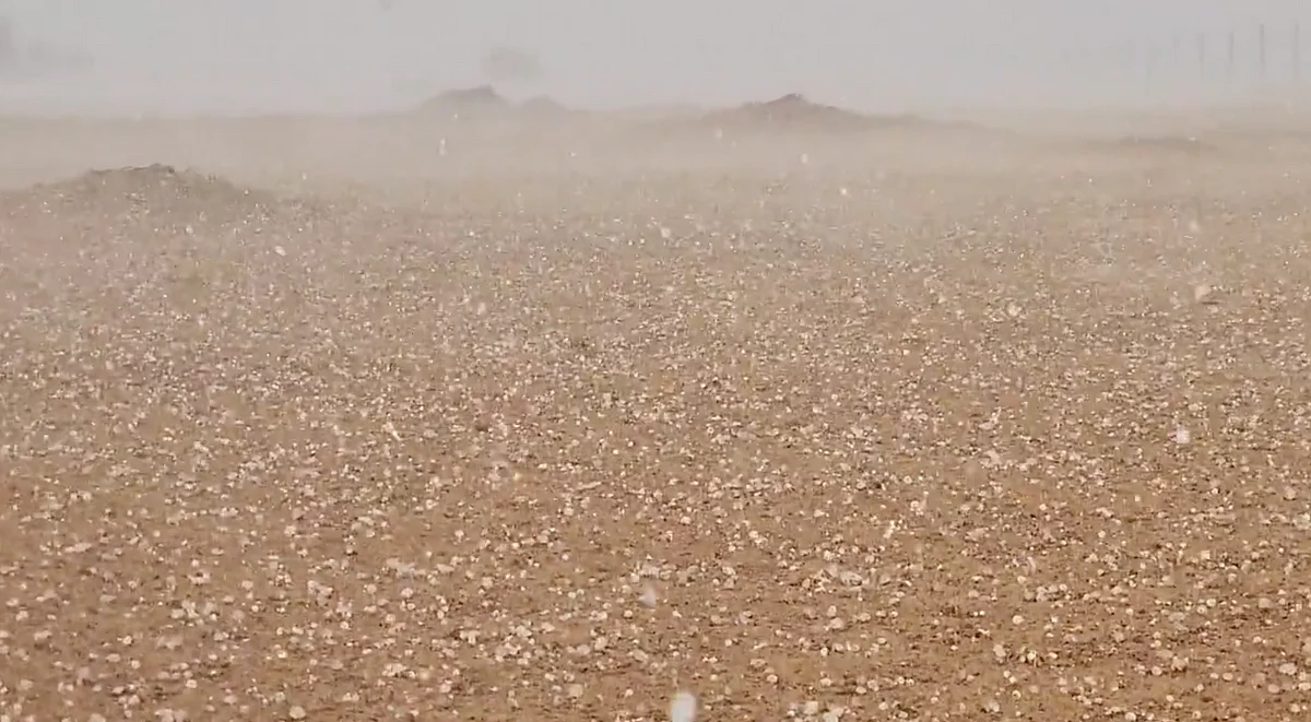 Watch: Heavy rains, ice lash Dubai, Sharjah, safety advisories issued ...