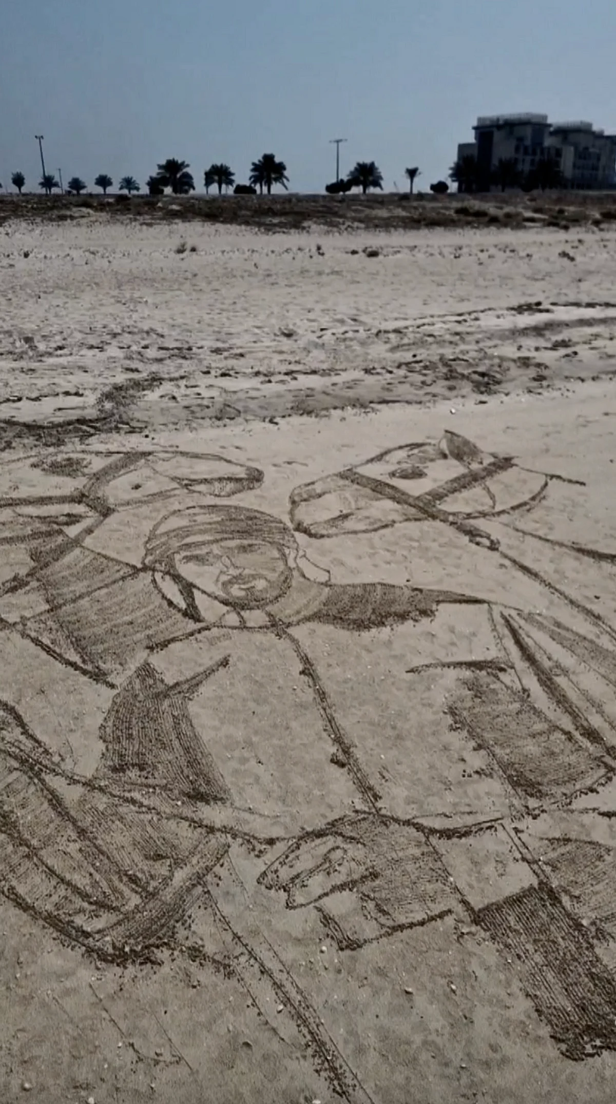 UAE: Meet the Filipino artist behind viral sand portrait of Sheikh ...