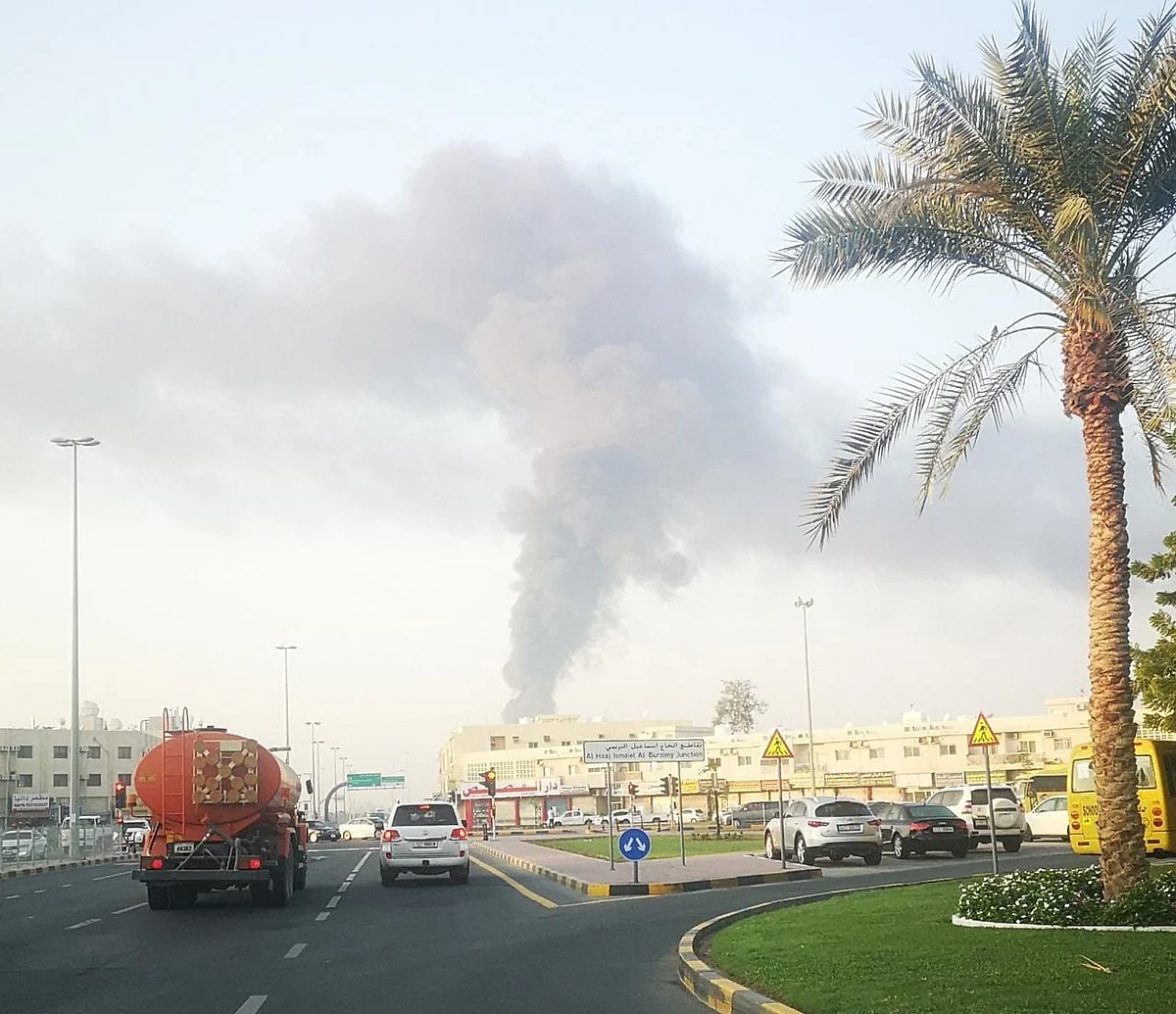 UAE: Massive fire rips through warehouse in Sharjah | Khaleej Times
