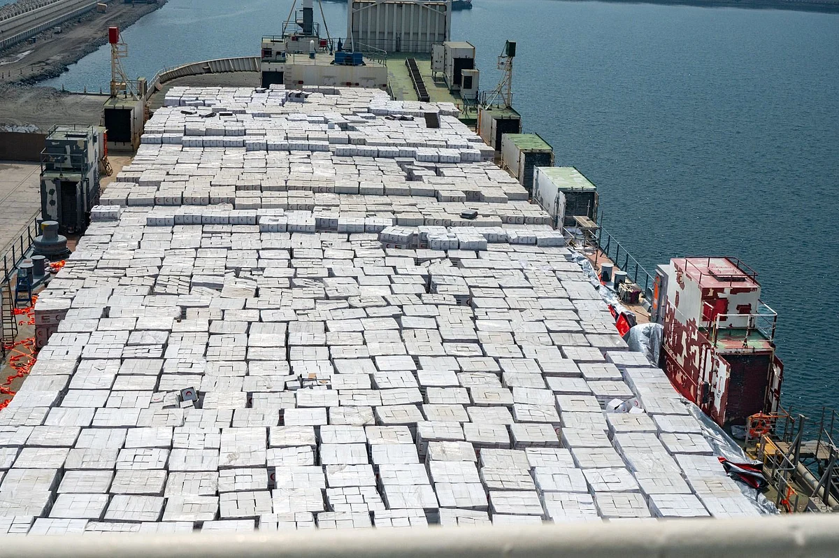 UAE ship with largest aid cargo sets sail for Gaza | Khaleej Times