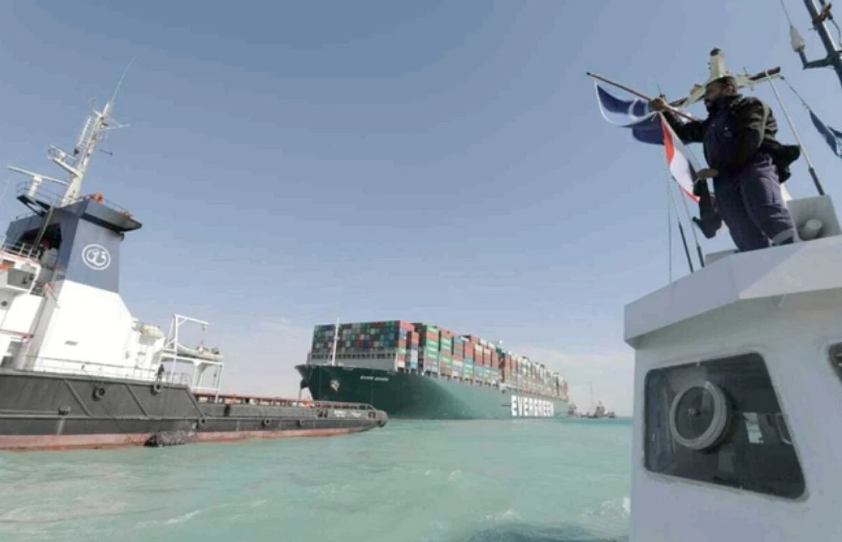 Experts begin probe into ship that blocked Suez Canal for a week