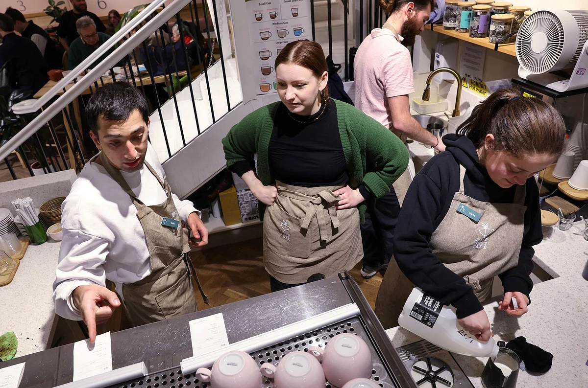 London cafe gives workers with learning disabilities a 'fair shot ...