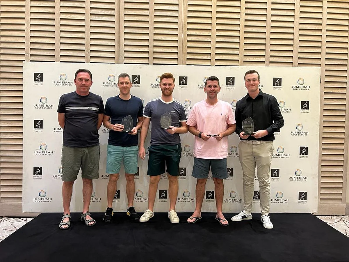 Team Higgins wins Lincoln Dubai Golf Pro-Am at Jumeirah Golf Estates ...